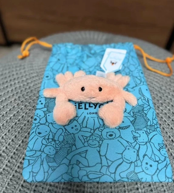 ADORABLE JELLYCAT FLUFFY Crab 15cm, NWT & Dust Bag, Brand New £19.67 ...