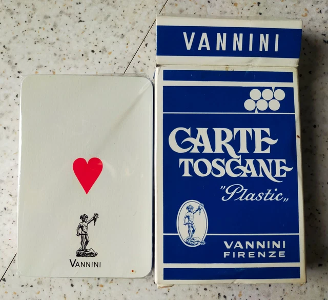 VANNINI MAZZO CARTE da gioco regionali TOSCANE N. 440 Nuove Sigillate ...
