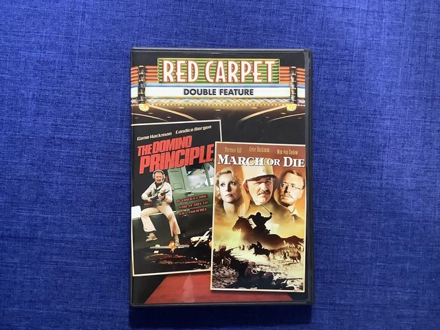 DOMINO PRINCIPLE/MARCH OR Die (DVD, 2006) Gene Hackman Like New Region ...