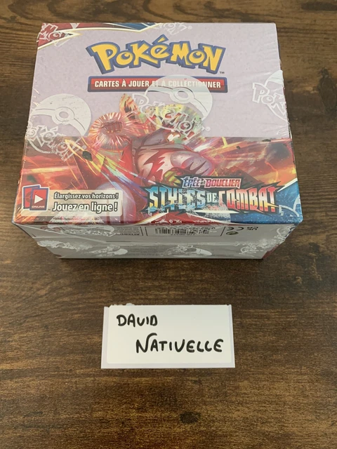 DISPLAY POKEMON EPEE ET BOUCLIER STYLES DE COMBAT EB5 neuf FR 36 ...