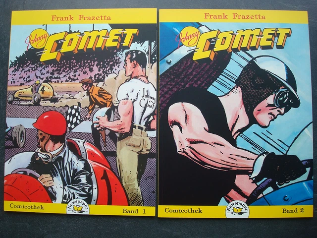 JOHNNY COMET 1 e 2 completo, Frank Frazetta 1991, come nuovo! EUR 12,99 - PicClick IT