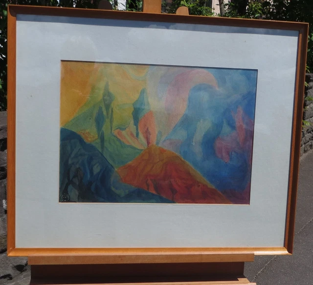 GEMÄLDE VON ANTONIA Berning, 1958, Aquarell, signiert EUR 480,00 ...