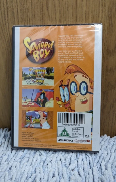 SQUIRREL BOY - (DVD) Cartoon Network (REGION FREE) - New & Sealed EUR ...