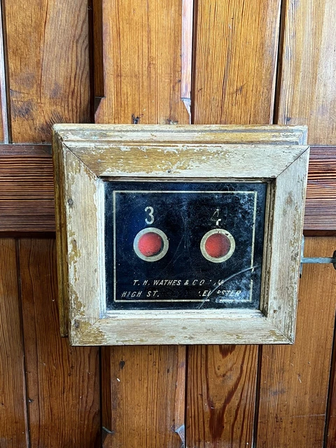 ANTIQUE BUTLERS & Servants service Bell indicator box Victorian C ...