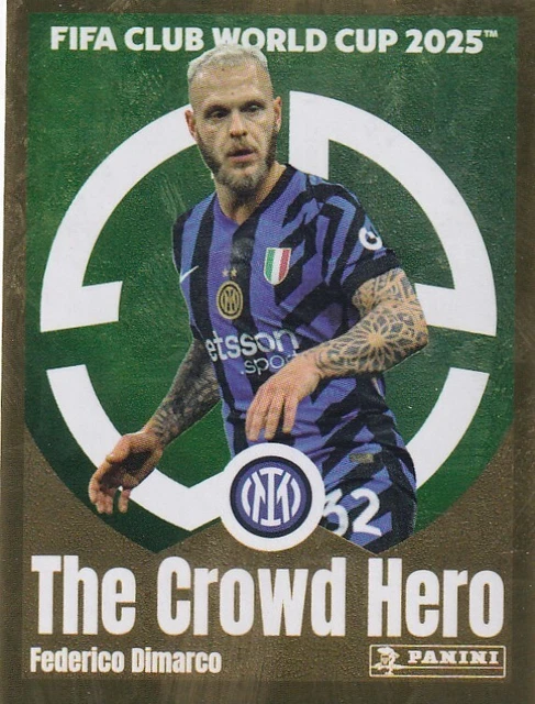 PANINI 2025 FIFA Club World Cup 25 Sticker No. 334 Federico Dimarco ...