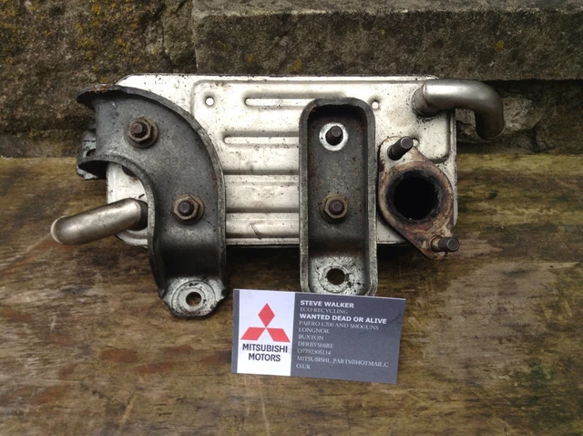 MITSUBISHI L200 K74 2.5Td 4D56 Egr Valve Cooler Radiator ( No Egr Valve ...