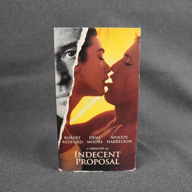 VINTAGE INDECENT PROPOSAL VHS Tape 1993 Demi Moore Redford Harrelson ...