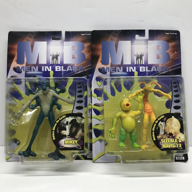 MIB MEN IN Black Mikey Sleebie Mavis 13 Alien action figures galoob ...