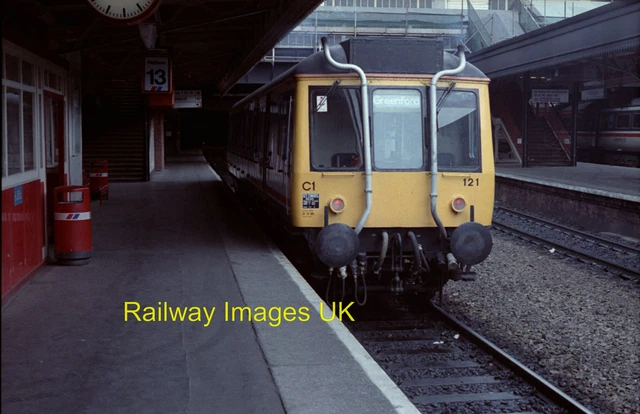RAILWAY PHOTO - PADDINGTON NSE CLASS 121 RAILCAR CAB VIEW c1988 £2.00 ...