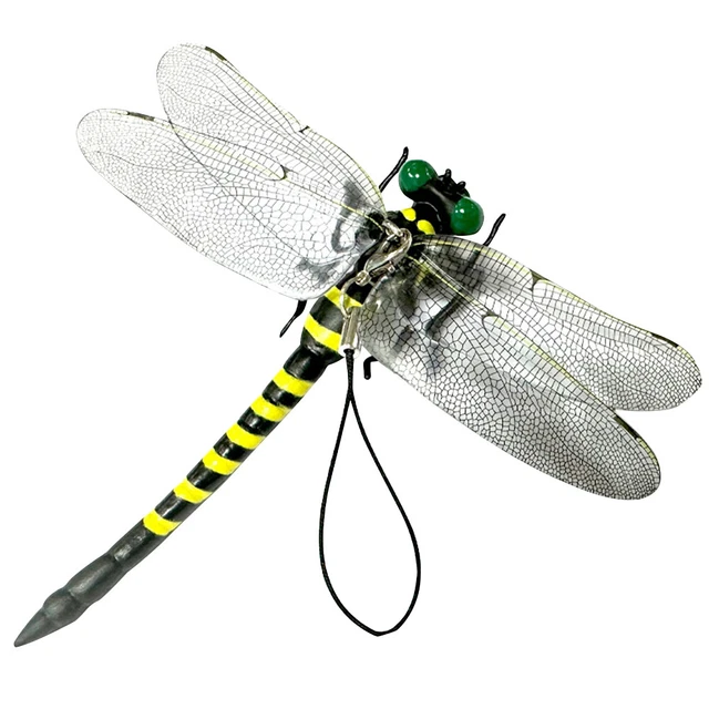 SIMULATION DRAGONFLY FLY Deterrent Insect Prevention Insect Model for ...