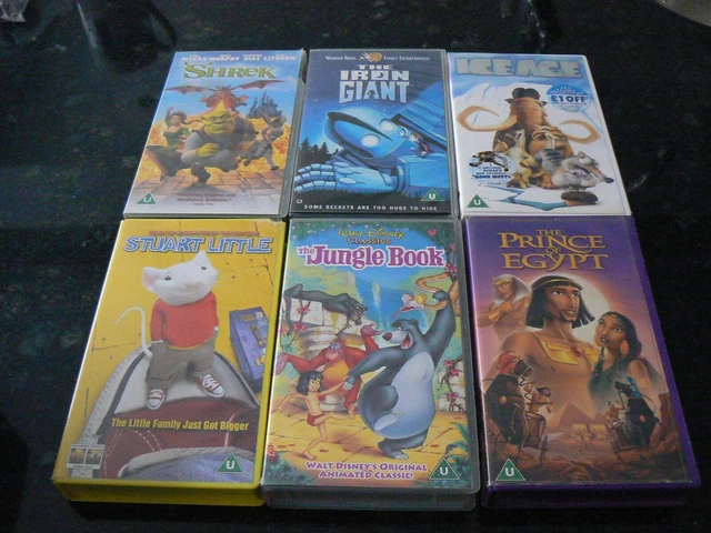 CHILDREN’S VHS BUNDLE: 6 VHS Tapes, All U cert £10.00 - PicClick UK