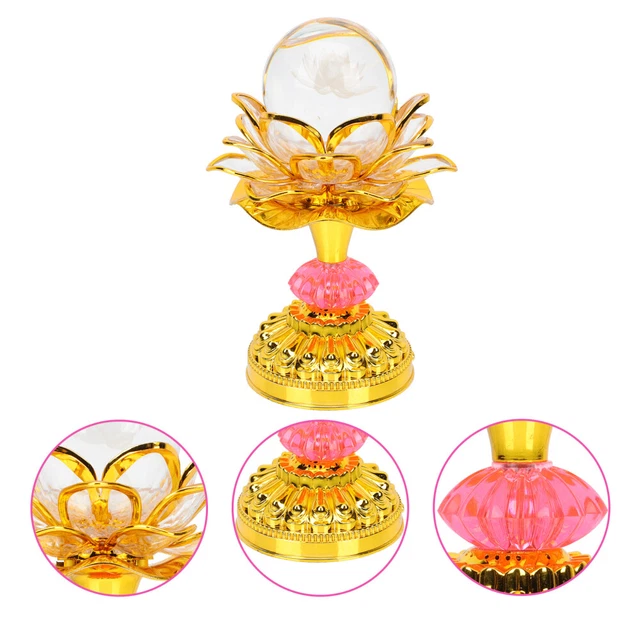 WORSHIP PRAYER LAMPS Lamp Prayer Supplie Solar LED Powered Garden Light ...