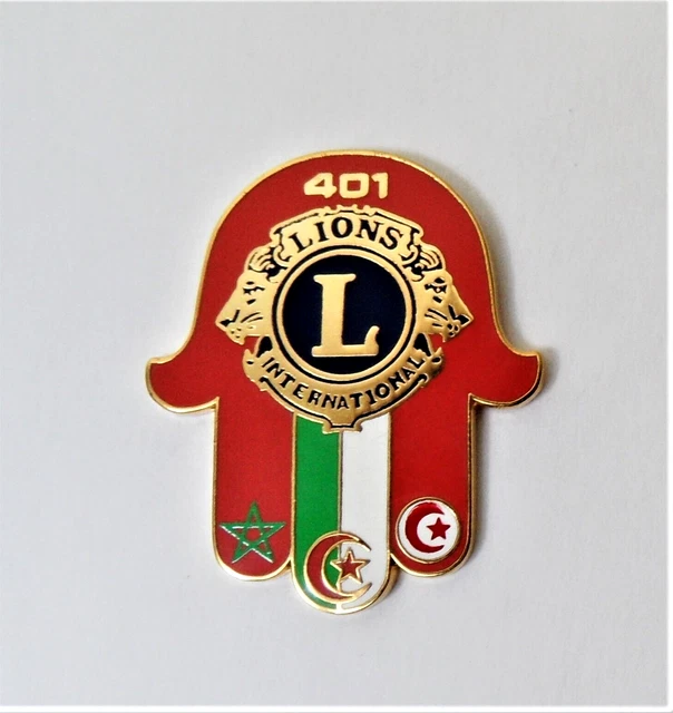 PIN S LION'S Club International 401 Maroc Algérie Tunisie EUR 5,00 ...