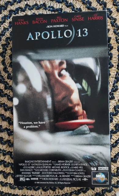 APOLLO 13, Tom Hanks, Kevin Bacon, Cary Sinise, Ed Harris VHS Movie £9. ...