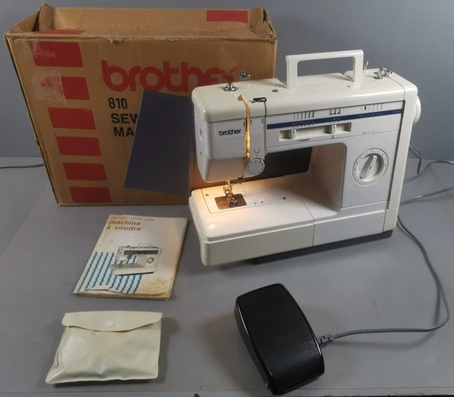 MACHINE A COUDRE Electrique marque BROTHER modele 810 Manuel ...