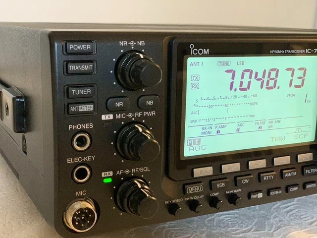 ÉMETTEUR-RÉCEPTEUR HF/50 MHZ ICOM IC-7410 Radio amateur 100 W du Japon Rare FS EUR 1.079,58 ...