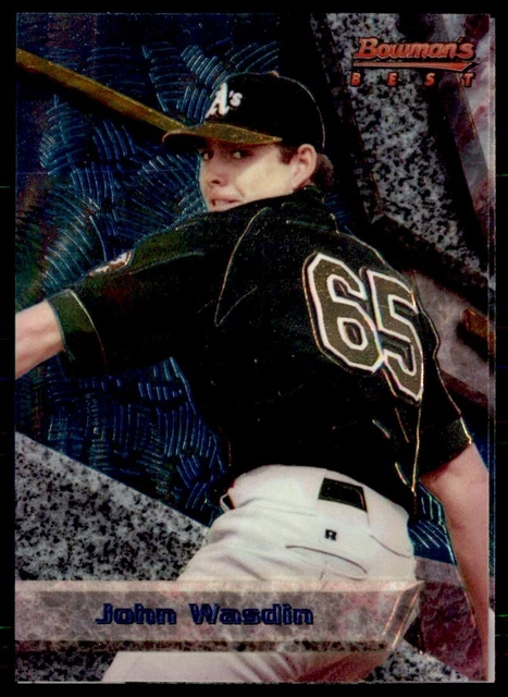 1994 BOWMAN'S BEST John Wasdin RC Oakland Athletics #49 EUR 3,31 ...