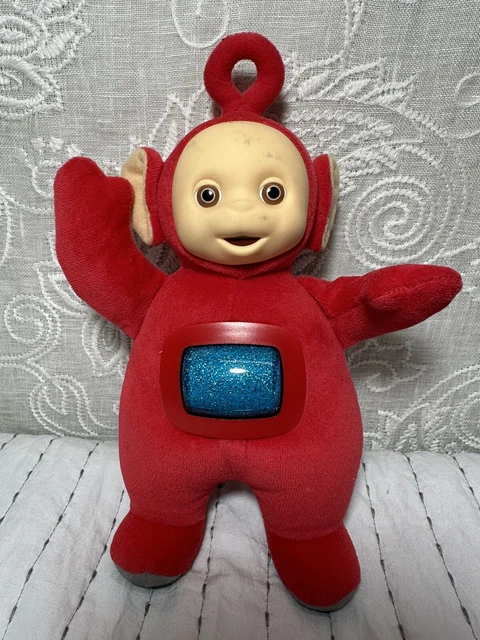 TELETUBBIES PO RED Sparkle Plush Stuffed Doll Spinner Baby Toy Eden ...