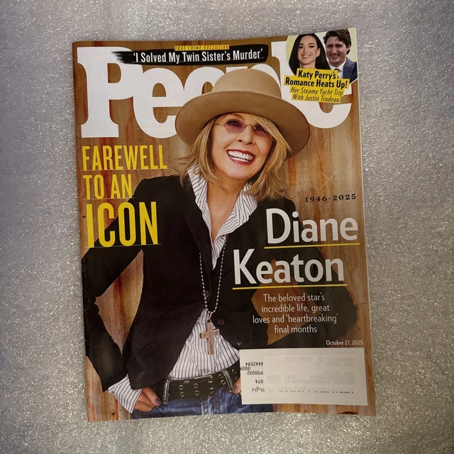 DIANE KEATON 1946-2025 - People Magazine - October 27, 2025 £9.11 ...