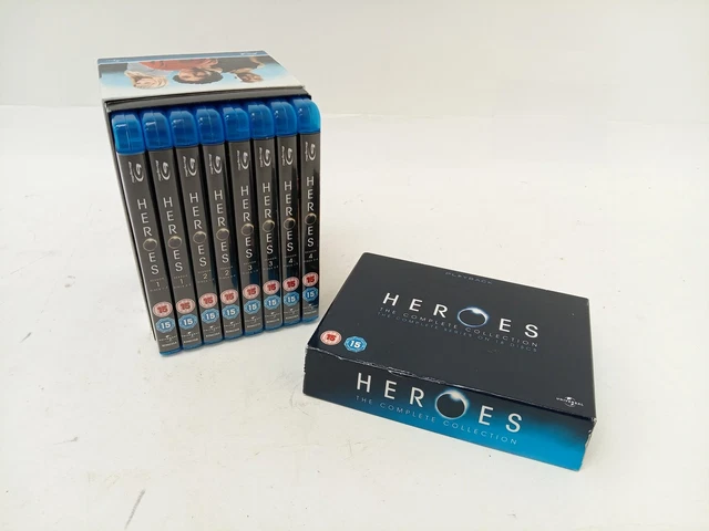 HEROES THE COMPLETE Collection Blu-ray Box Set (Seasons 1-4) - 18 Discs ...