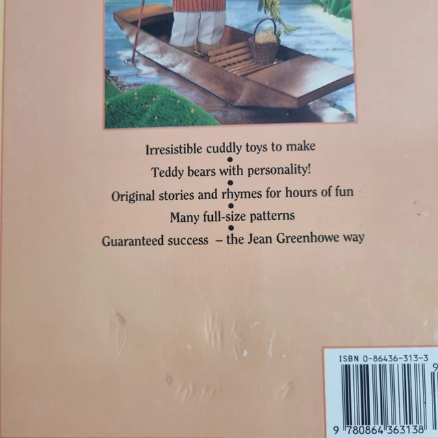 TEDDY BEARS, TOYS and Tales by Jean Greenhowe-With Full Size Patterns ...