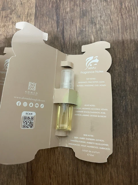 MARJ BY AHMED Al Maghribi Eau De Parfum 3x 2ml Arabian Fragrance £3.84 ...