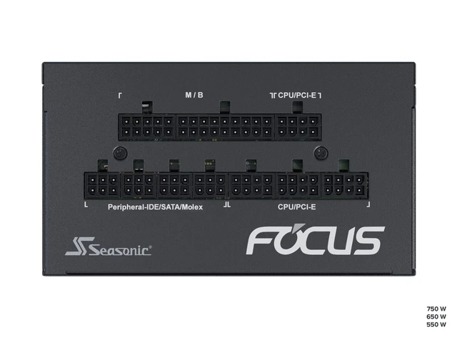 SEASONIC FOCUS GX-850 Game Power Supports Intel and AMD CPU 850W 80 ...