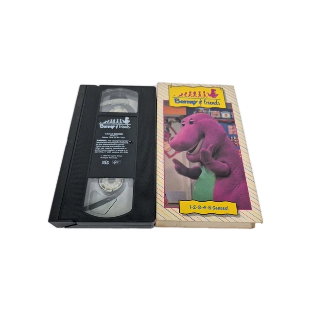 BARNEY & FRIENDS Time Life VHS SEALED 1 2 3 4 5 Senses 1992 £71.04 ...