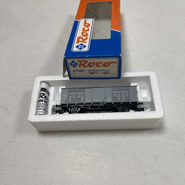 ROCO 47526 H0 gedeckter Güterwagen FS Neu OVP Nr. 3 EUR 10,50 - PicClick DE