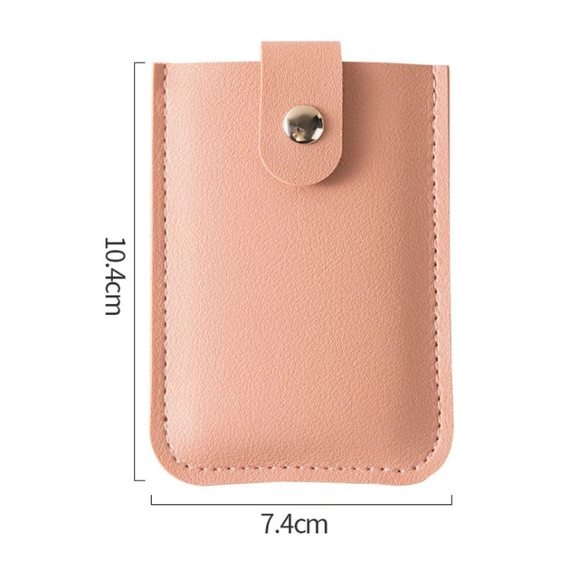 PULL-OUT TYPE ID Card Holder Laminated Concealed Business Card Case ...