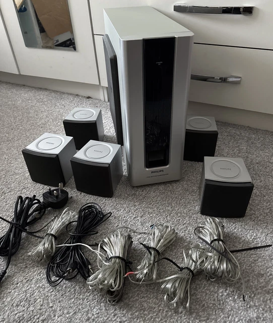 PHILIPS SUBWOOFER SPEAKERS SW3000/00S £23.60 - PicClick UK