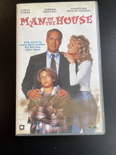 MAN OF THE House (VHS) 1995 Big Box Chevy Chase, Jonathan Taylor Thomas ...