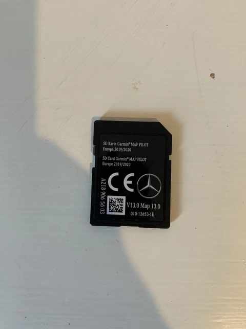 GENUINE MERCEDES BENZ V13.0 Map 2019/2020 sat nav Sd card Navigation ...