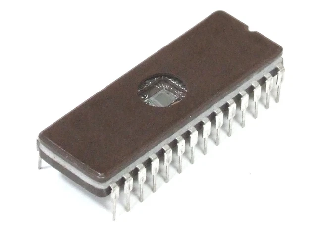 AMD AM27256-20DC/ISP 32KX8-BIT 256Kbit UV-EPROM Memory IC DIP-28 ...