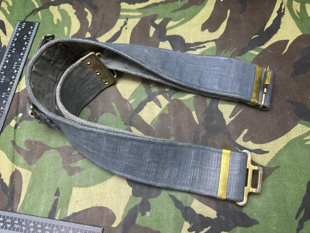 ORIGINAL BRITISH ROYAL Air Force RAF Blue WW2 37 Pattern Belt - 48 ...