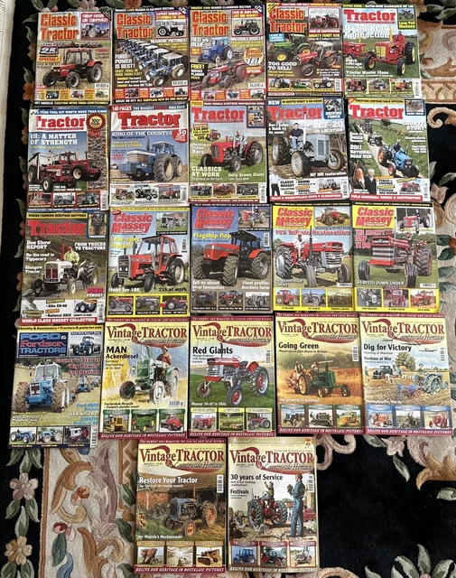 22X ASSORTED TRACTOR/FARMING Magazines From the Early 2010s Job Lot £9. ...