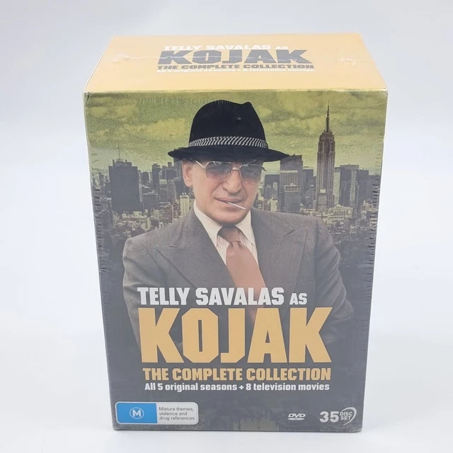 KOJAK THE COMPLETE Collection 35 Disc Set All 5 Seasons and TV Movies ...