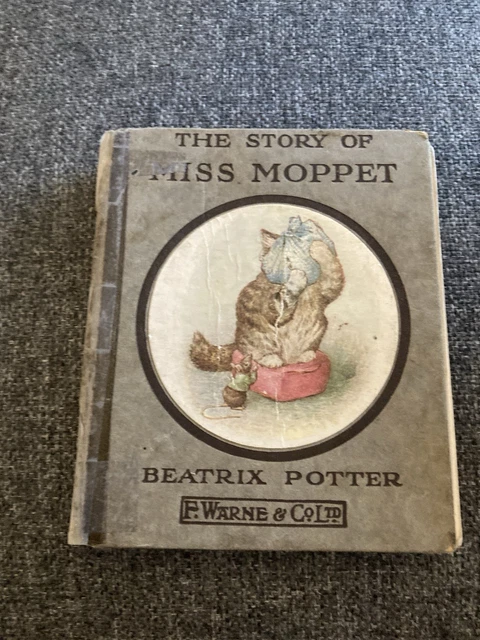 THE STORY OF Miss Moppet by Beatrix Potter – Early 20th Century Warne ...