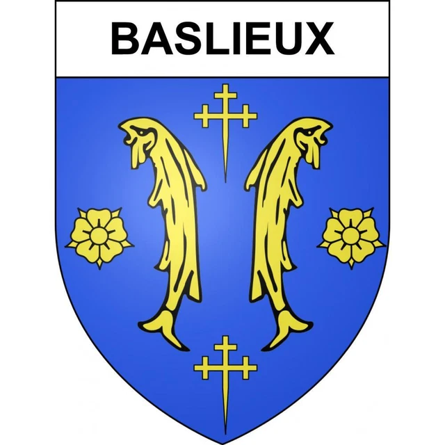 BASLIEUX 54 VILLE sticker blason écusson autocollant adhésif EUR 3,99 - PicClick FR