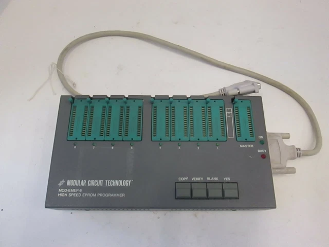 MODULAR CIRCUIT TECHNOLOGY, High Speed EPROM Programmer, MOD-EMEP-8 ...