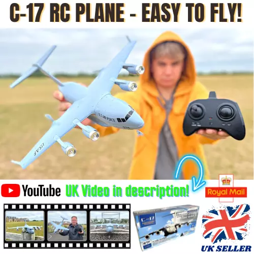 RC PLANE C-17 RC Model Jet Fighter Remote Control Aircraft RC Airplane ... RC PLANE C-17 RC Model Jet Fighter Remote Control Aircraft RC Airplane ...