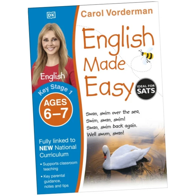 English Made Easy Ages 6 7 Key Stage 1 Carol Vorderman Paperback