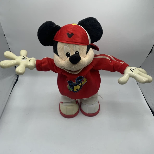 DISNEYS FISHER PRICE M3 Master Moves Mickey Mouse Hip Hop Break Dance ...