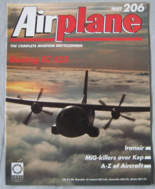 AIRPLANE AVIATION ENCYCLOPEDIA Magazine Issue 7 Boeing 747 Cutaway ...