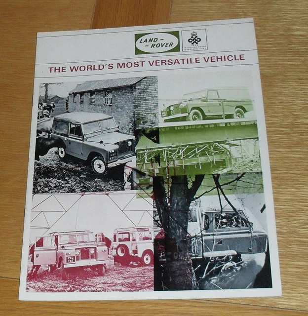 LAND ROVER BROCHURE 1967 - 88 109 Station Wagon Forward Control £29.95 ...