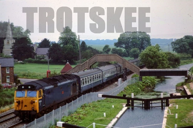 35MM SLIDE BR British Rail Diesel Loco Class 50 50016 1979 Original £3. ...