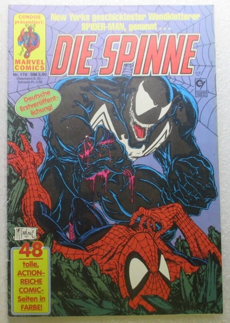 NACHLASS CHANCE COMIC Seltenheit DIE SPINNE Marvel Condor Erstauflage ...