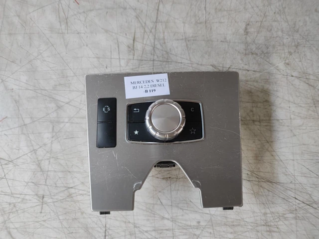 SCHALTER BEDIENTEIL NAVIGATION 2129051302 | Mercedes W212 14BJ 2.2D ...