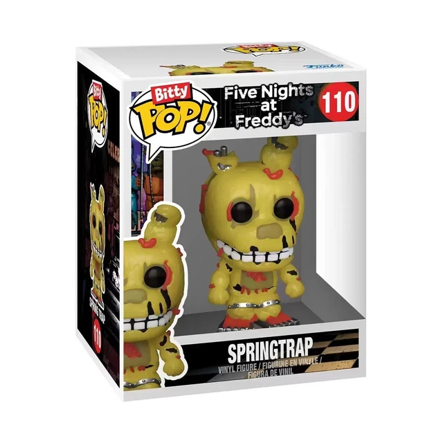 &FUNKO BITTY POP Five Nights at Freddy's Springtrap #110 Chase Mystery ...