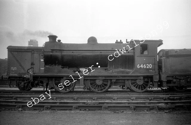 BRITISH RAILWAY NEGATIVE - BR No. 64620 J37 0-6-0 Locomotive c.1962 [L189] £1.50 - PicClick UK